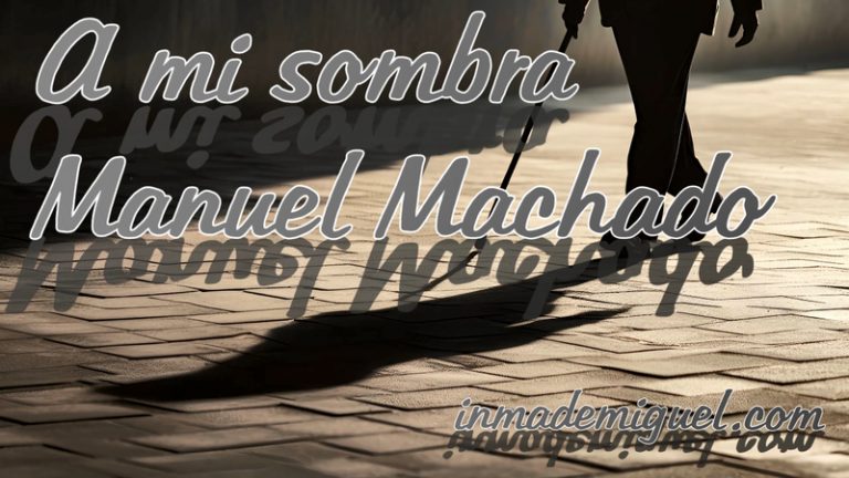 A mi sombra – Inmaculada de Miguel